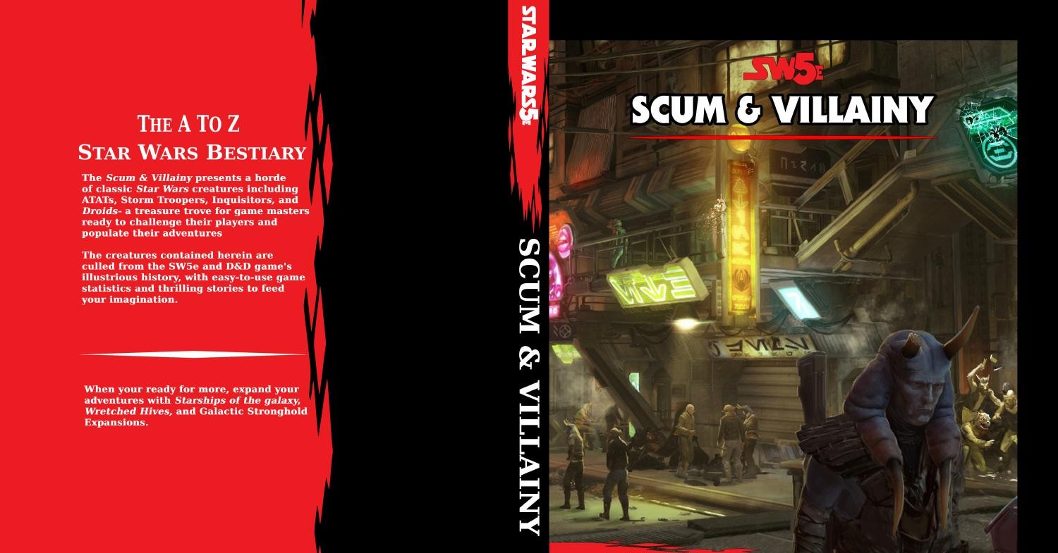 Form Fillable Scum And Villainy - Printable Forms Free Online