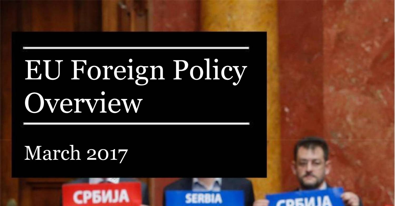 EU Foreign Policy Overview - March.pdf | DocDroid