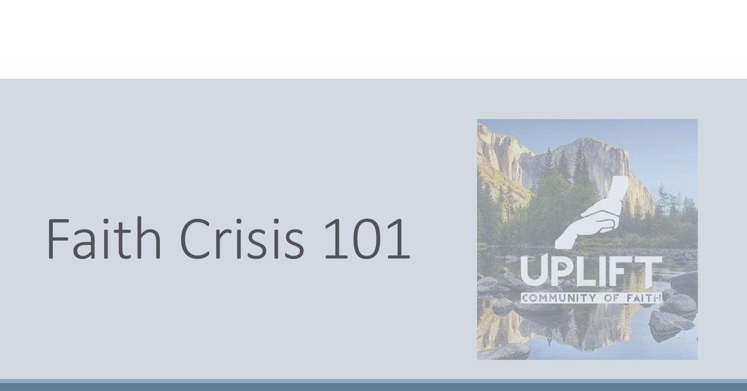 Faith Crisis 101.pdf | DocDroid