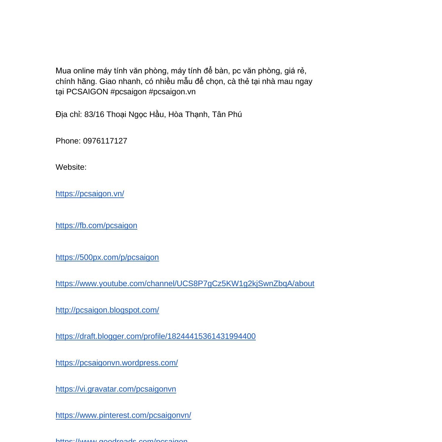 pcsaigon.docx | DocDroid