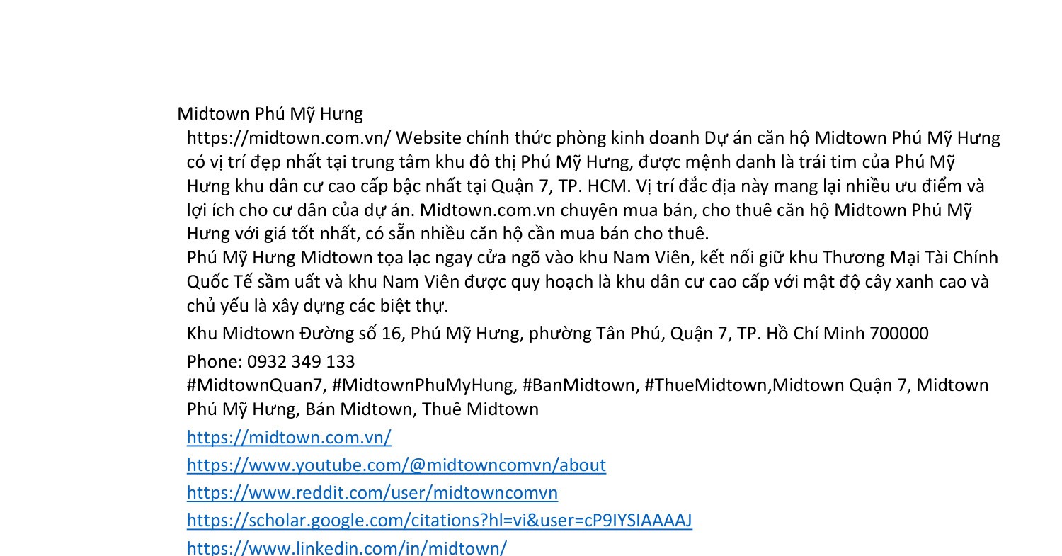 Midtown Phú Mỹ Hưng.docx | DocDroid