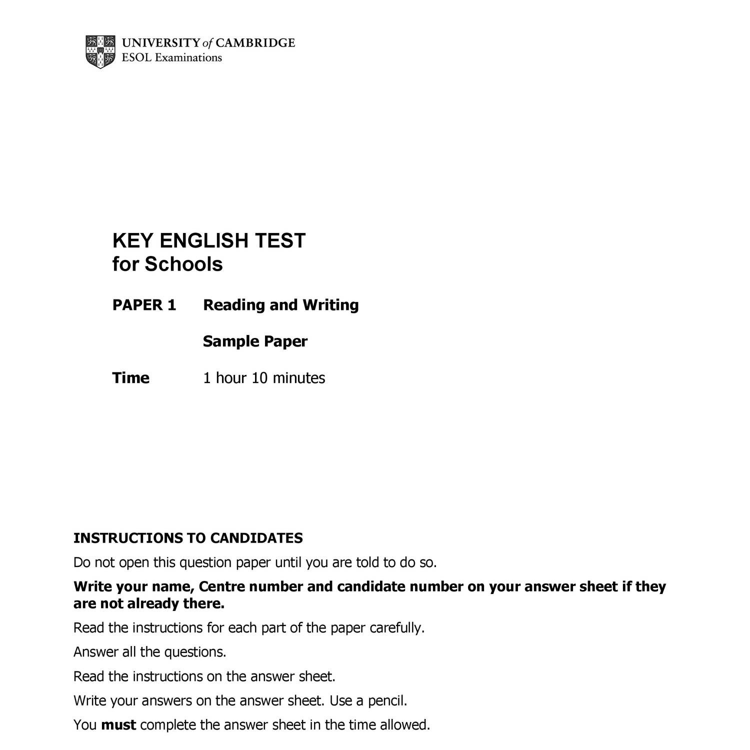 KET Exam practice.pdf | DocDroid