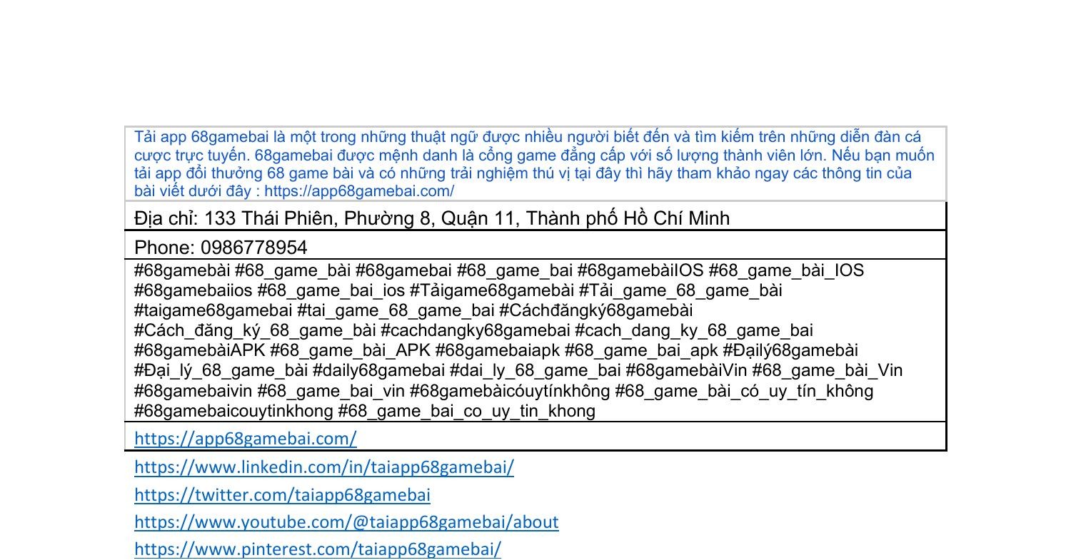 taiapp68gamebai.docx | DocDroid