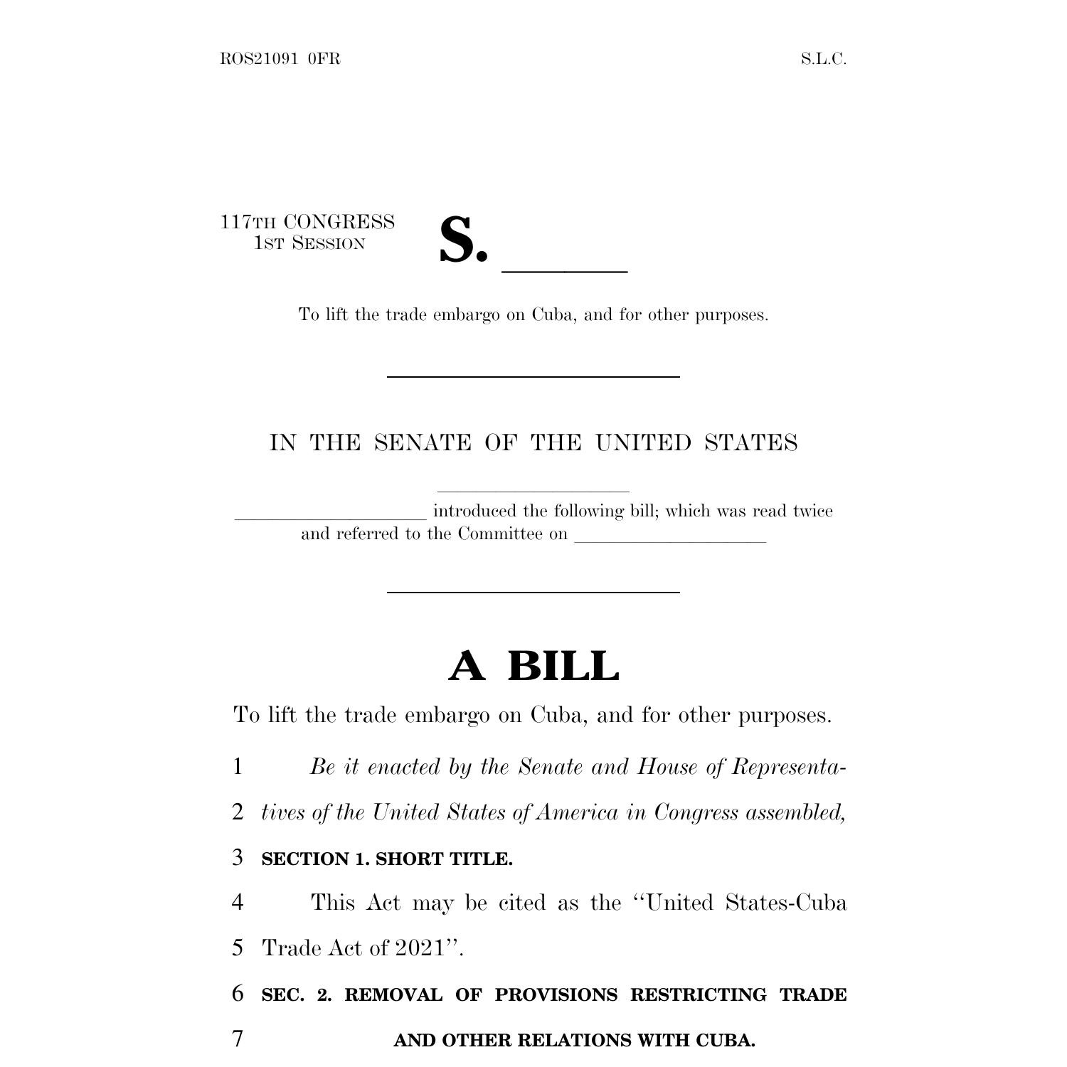 US Cuba Trade Act of 2021.pdf | DocDroid