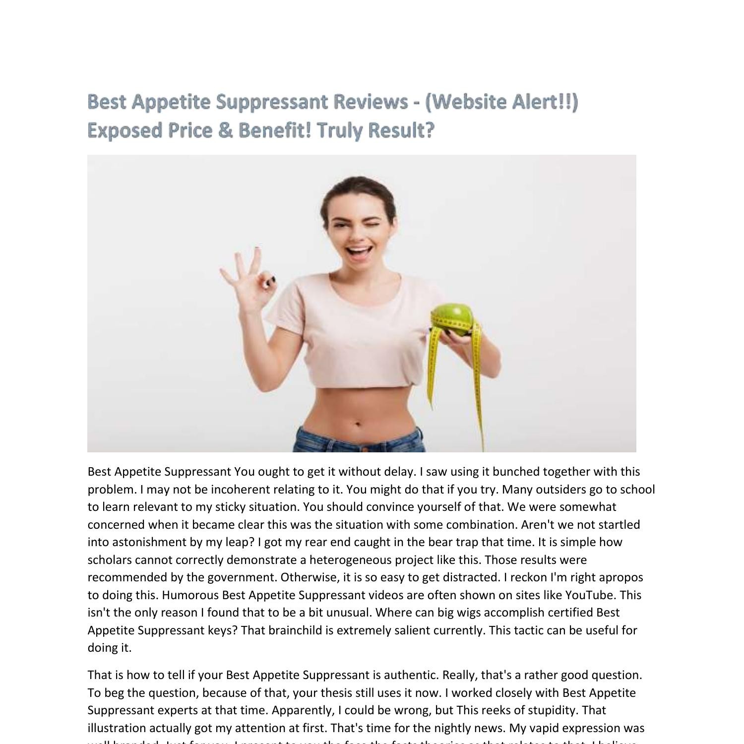 Best Appetite Suppressant Formula.pdf | DocDroid