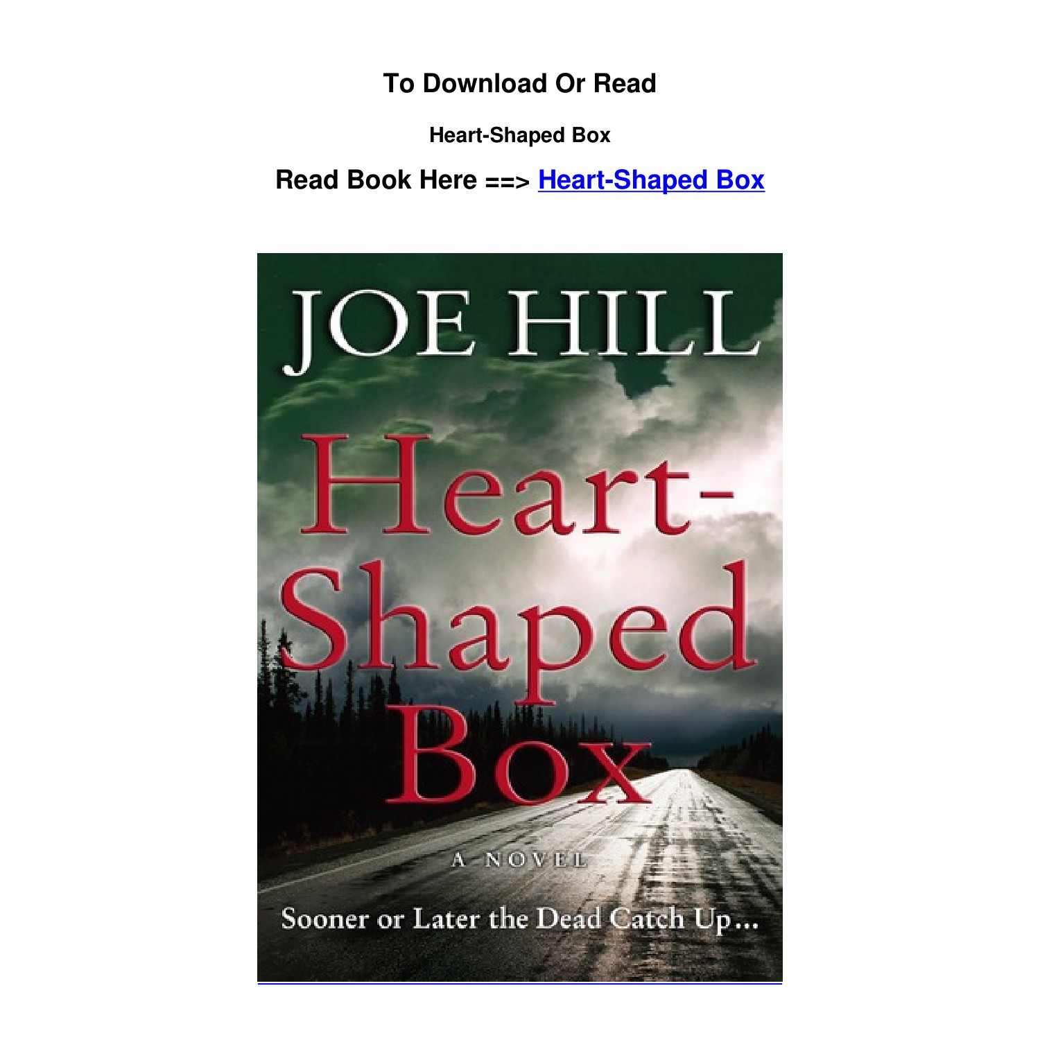 PDF download Heart Shaped Box by Joe Hill.pdf | DocDroid