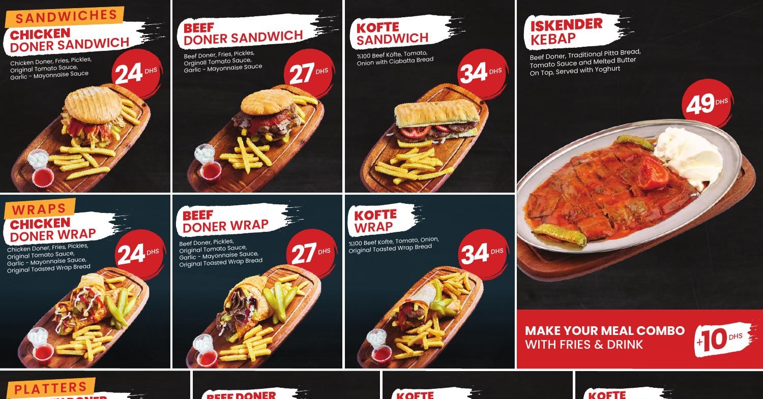 ONE_DONER_MENU_A4_DIJITAL.pdf | DocDroid