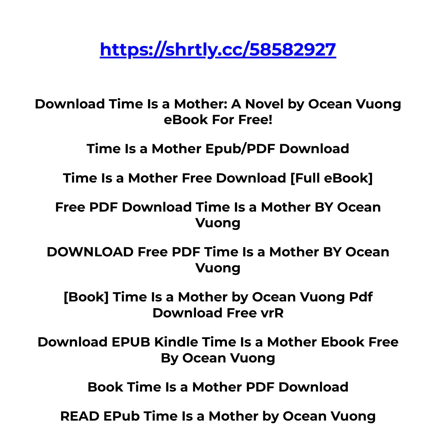 Download PDF Time Is a Mother Ebook Free By Ocean Vuong.pdf | DocDroid