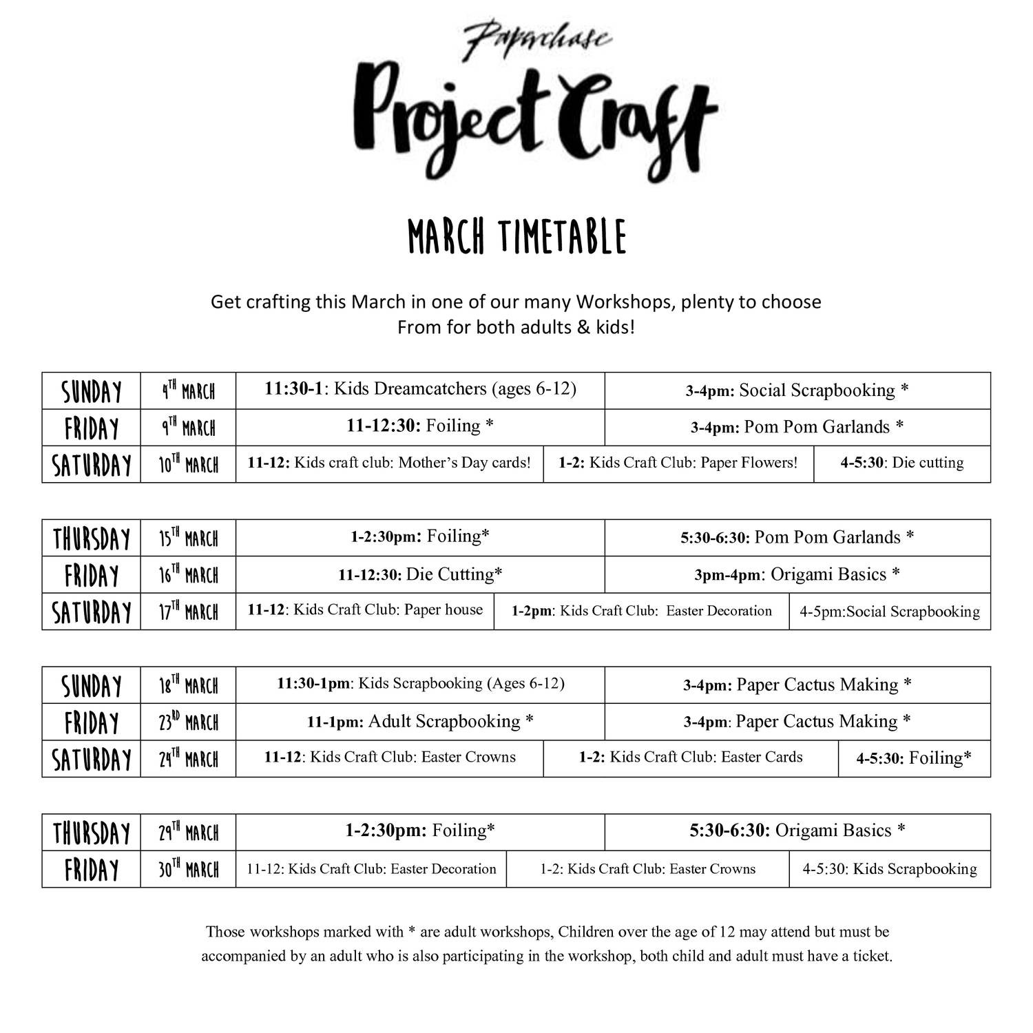 March Timetable.pdf | DocDroid