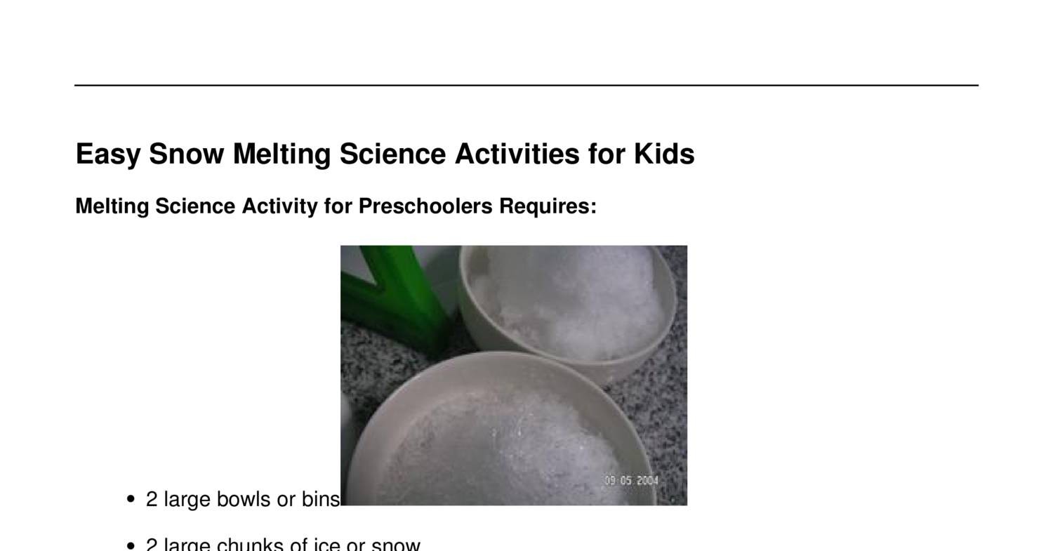 Ice__Snow_Melting_Science_Activities_For_Kids.pdf | DocDroid