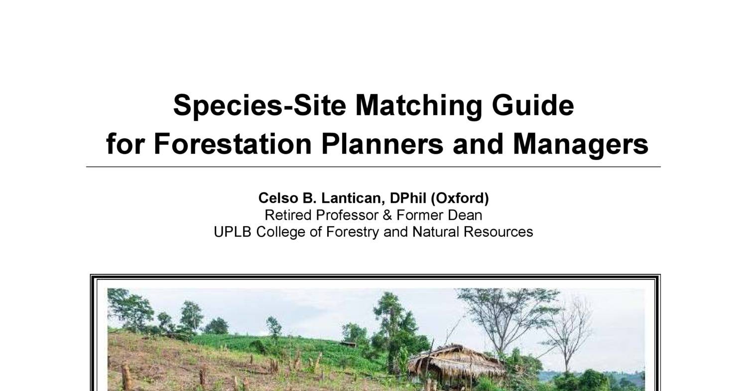 Species site matching guide.pdf | DocDroid