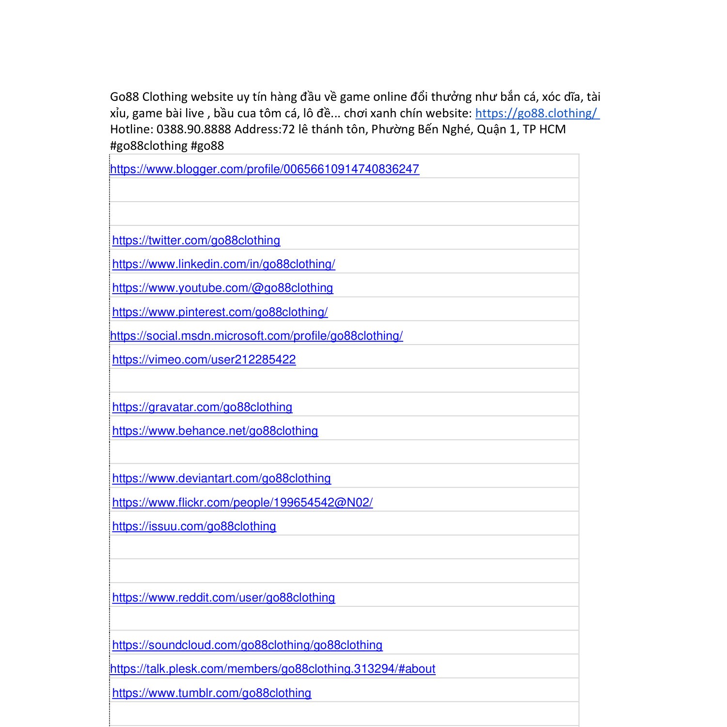 go88clothing.docx | DocDroid