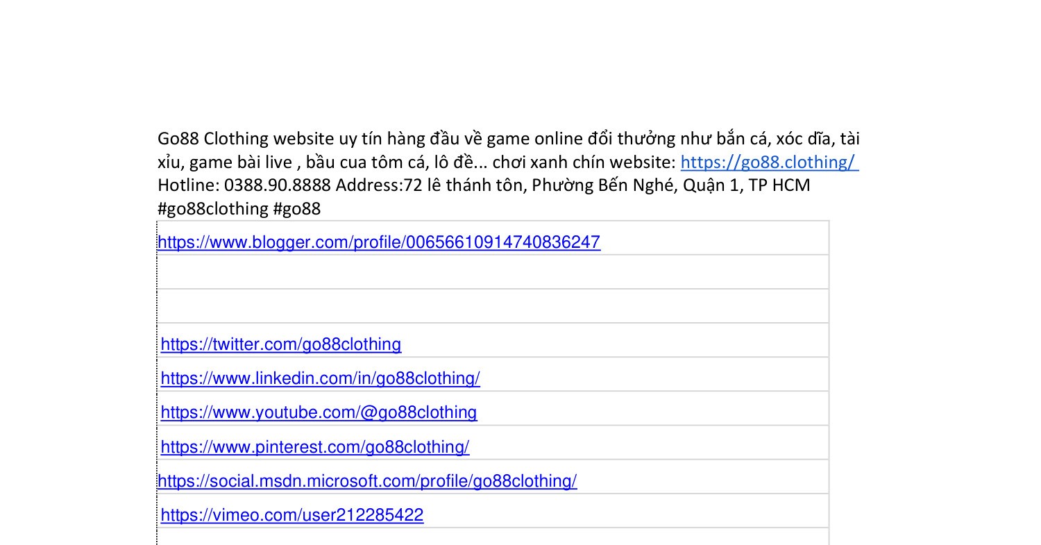 go88clothing.docx | DocDroid