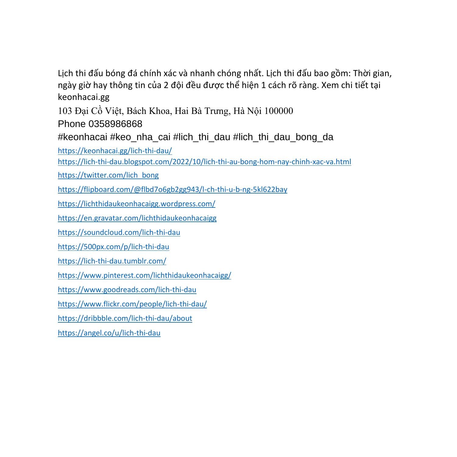 Lịch thi đấu bóng đá.docx | DocDroid