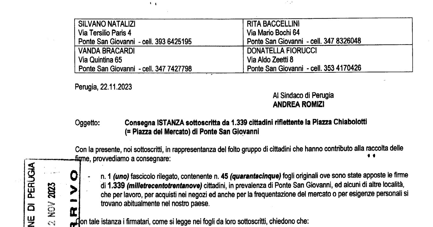 Istanza presentata in Comune.pdf | DocDroid