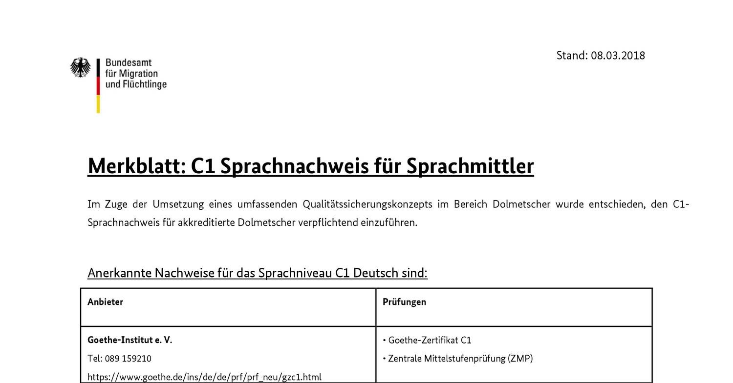 Merkblatt C1 Sprachnachweis.pdf | DocDroid