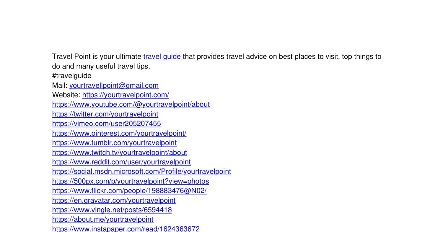 yourtravelpoint-300-profile.docx | DocDroid