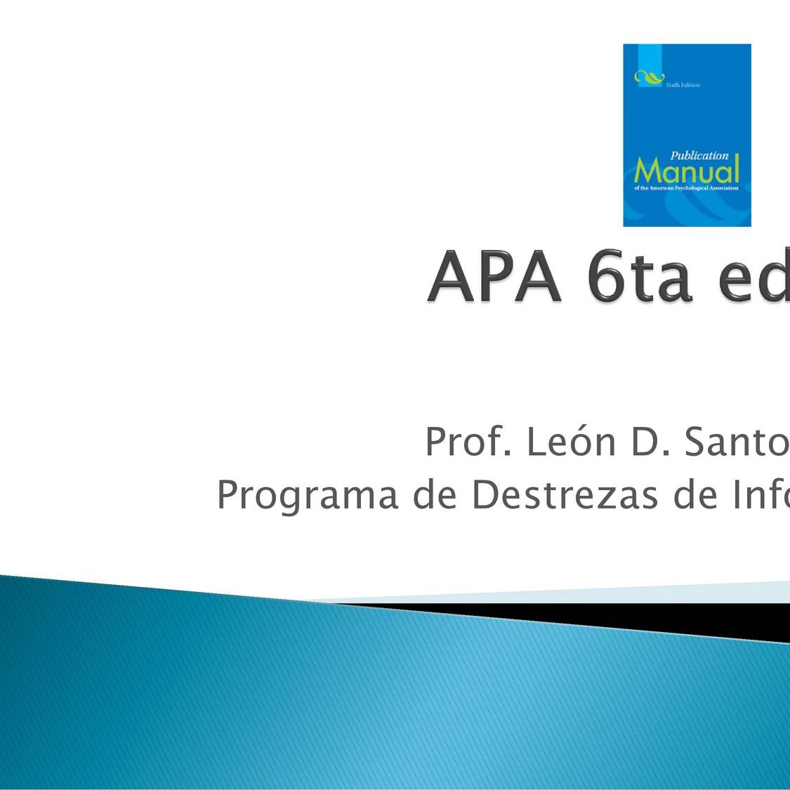 APA estructura y formato.pptx | DocDroid