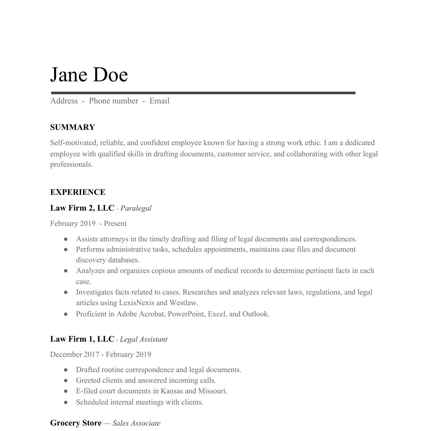 Sample Resume.pdf | DocDroid