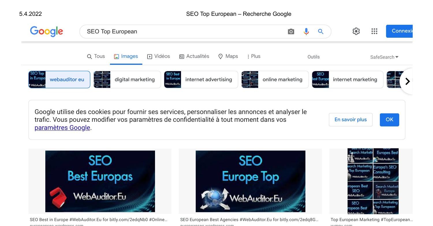 SEO Top European – Recherche Google #WebAuditor.Eu Consulting for Shops Advertising Agency.pdf ...