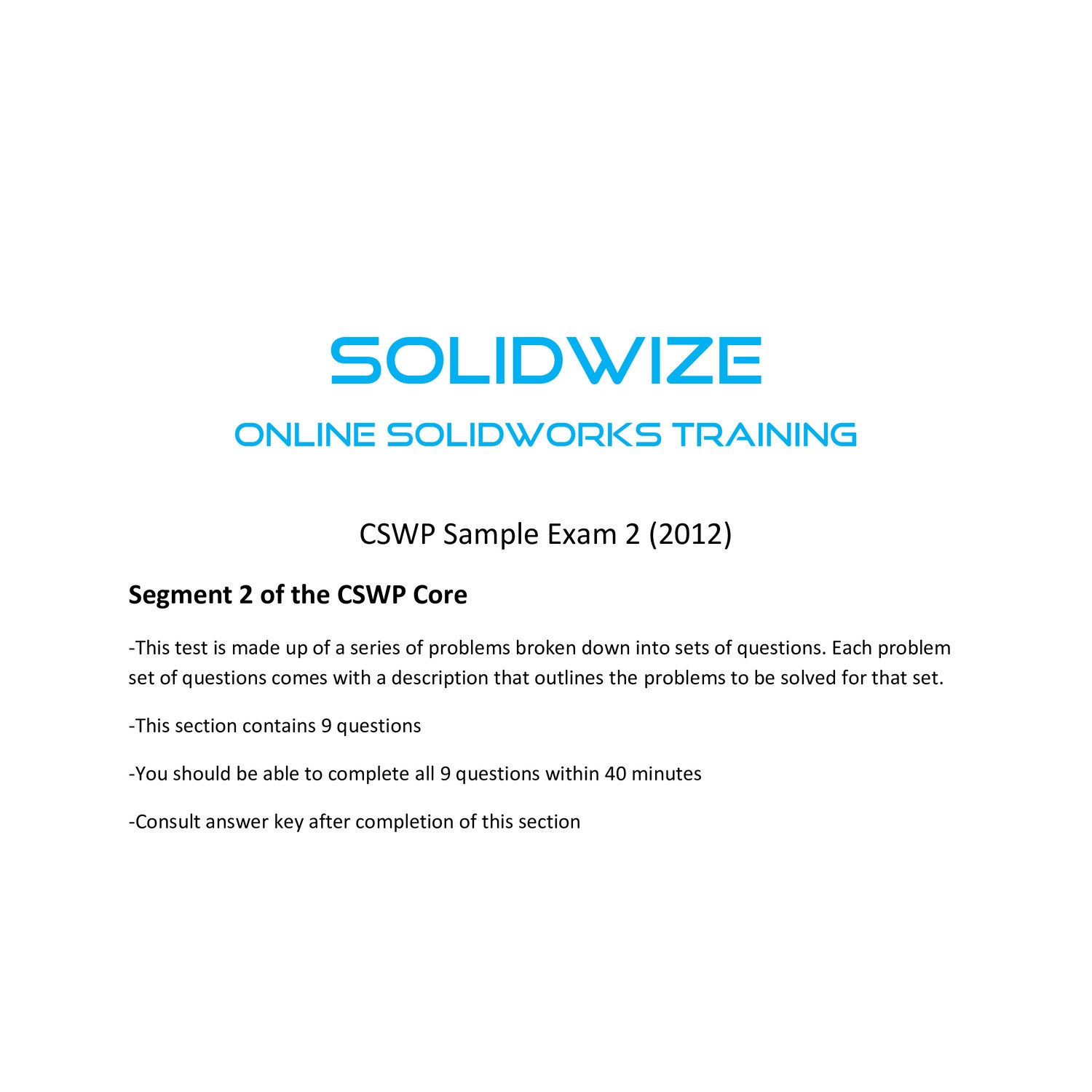 SolidWize CSWP Sample Exam 2 Segment 2.pdf | DocDroid