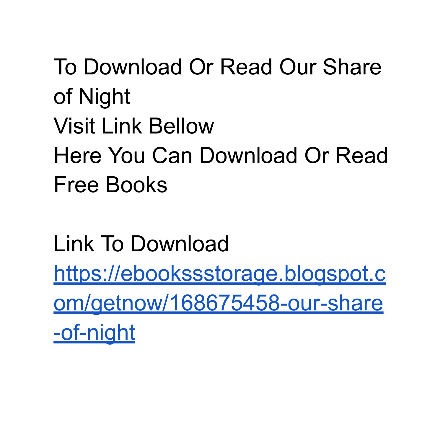 (PDF) Our Share of Night BY _ Mariana Enríquez.pdf | DocDroid