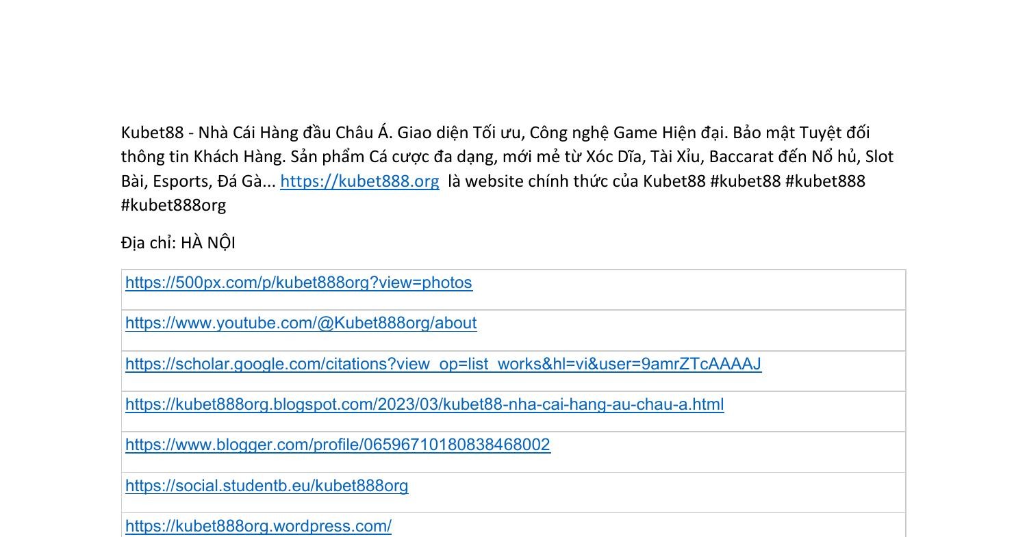 Kubet88.docx | DocDroid