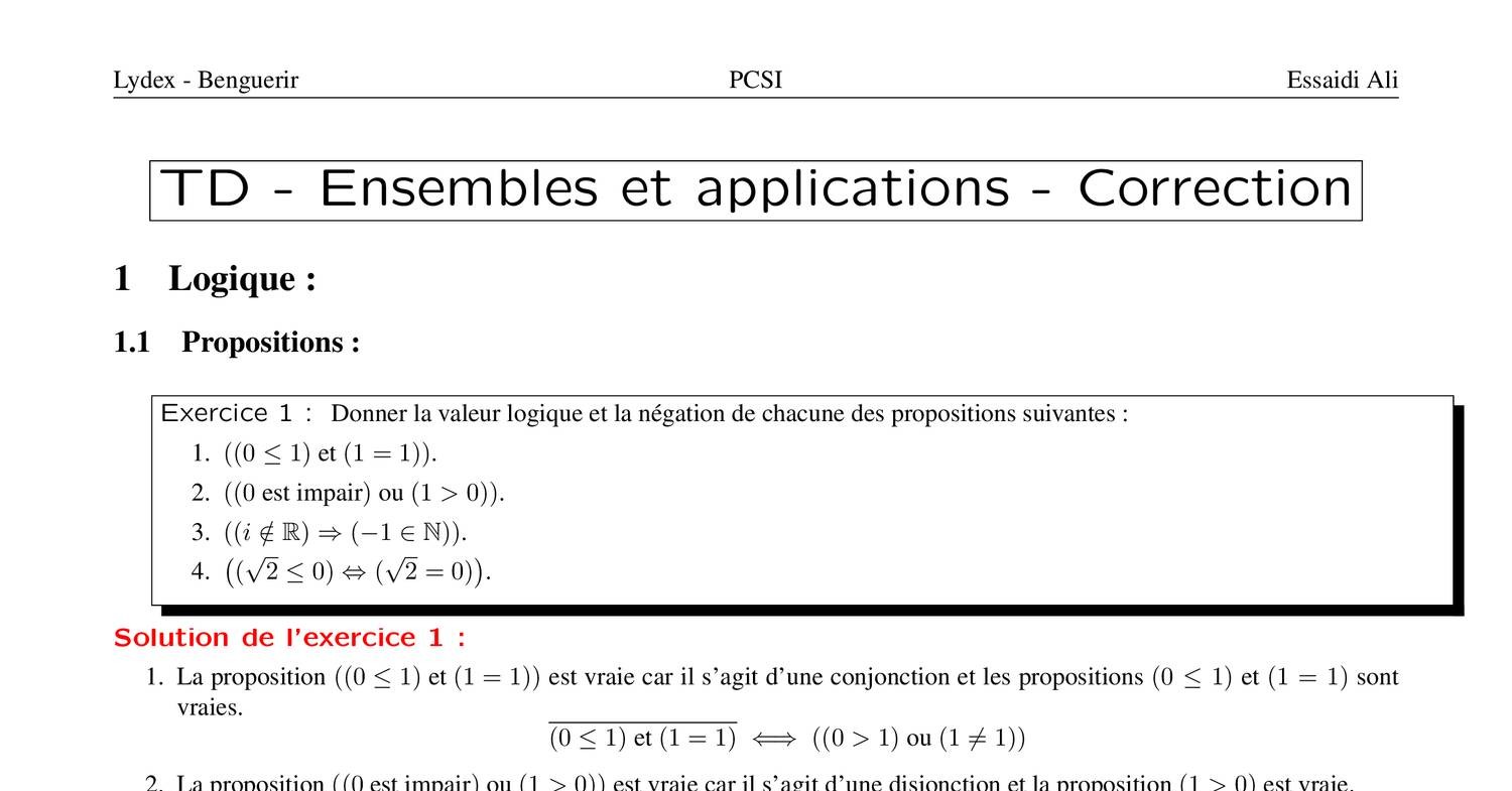 TD - Ensembles et applications - Correction.pdf | DocDroid