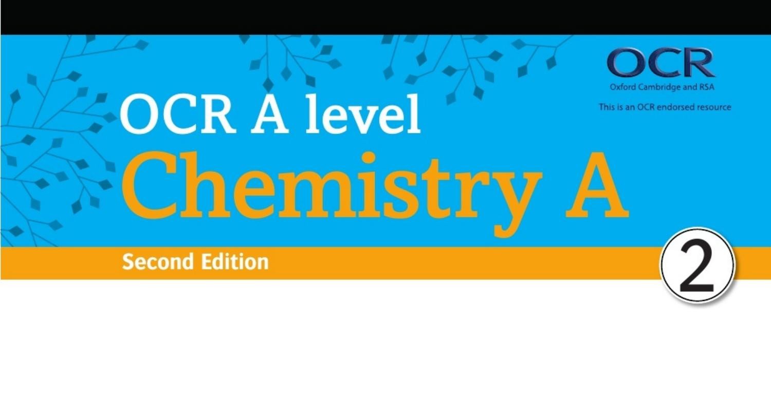 Sam Holyman, David Scott, Victoria Stutt - OCR A level Chemistry A ...