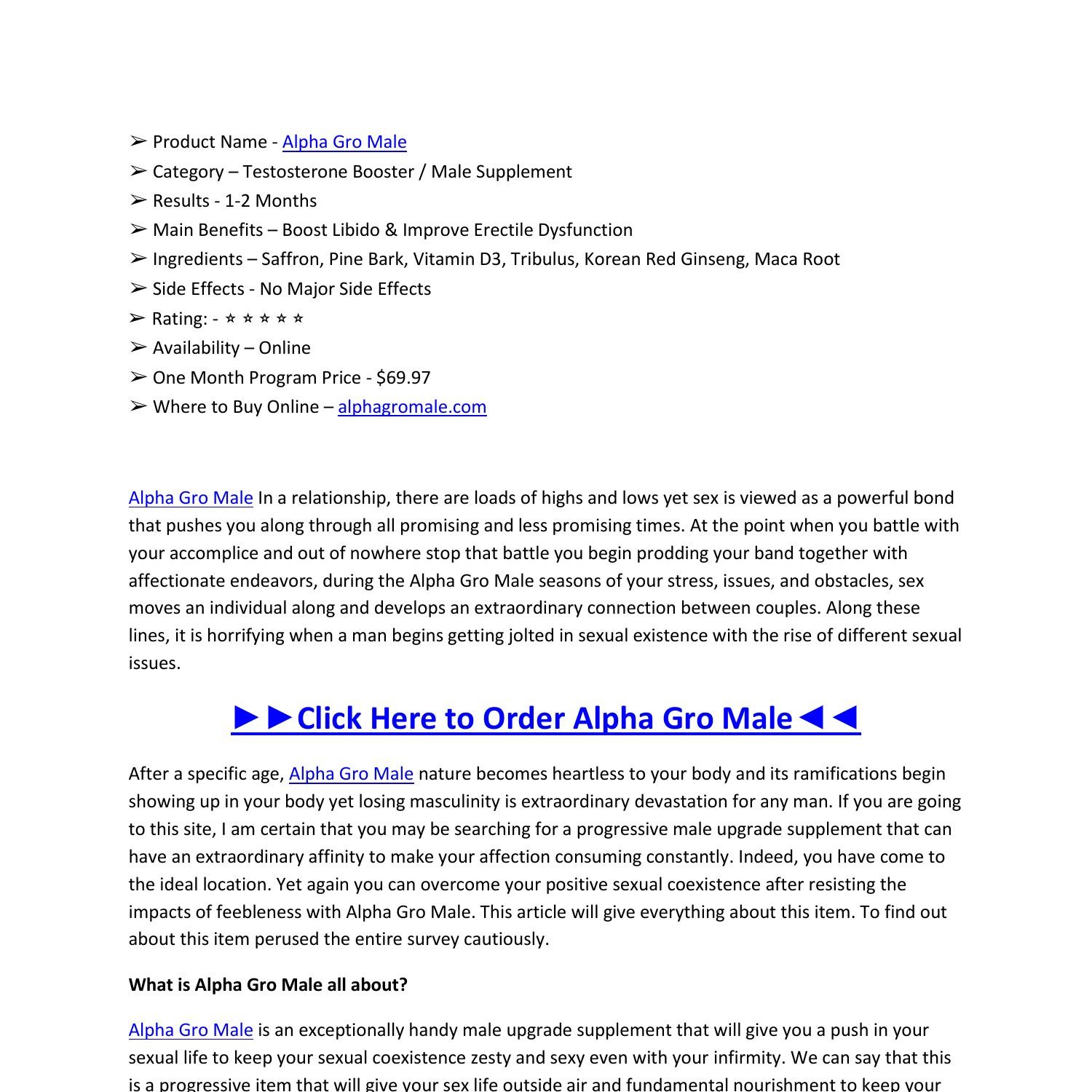 Alpha Gro Male.docx | DocDroid