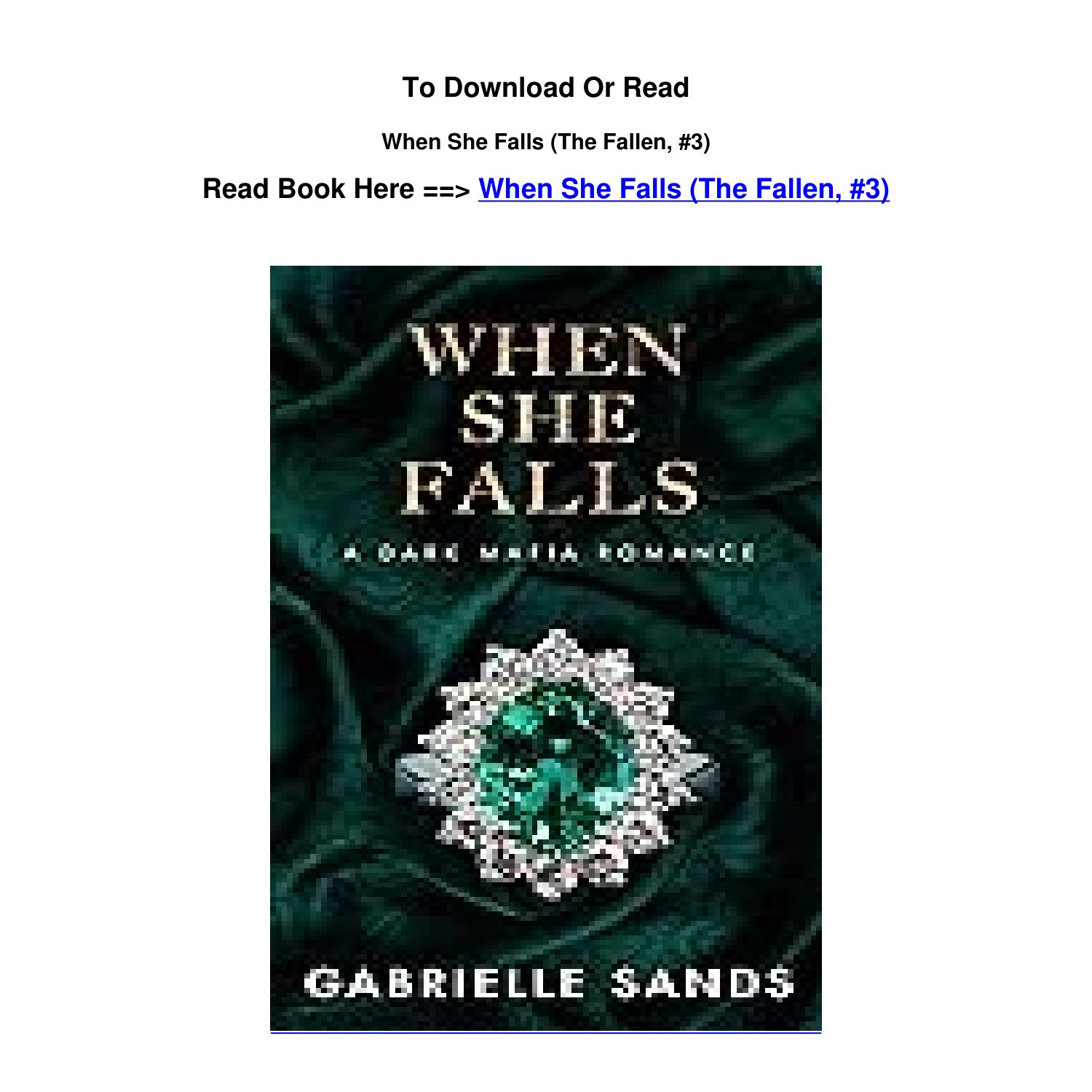 DOWNLOAD epub When She Falls The Fallen 3 BY Gabrielle Sands.pdf | DocDroid
