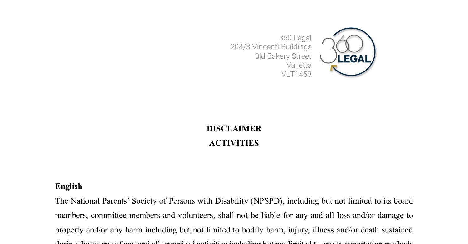 NPSPD Events:Activities Disclaimer 2023.pdf | DocDroid