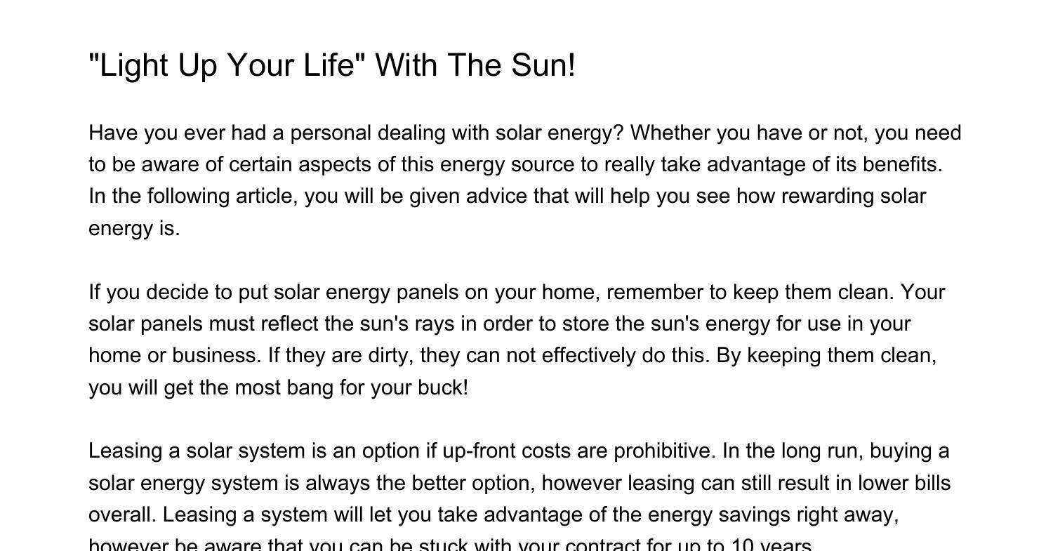 Light Up Your Life With The Sunazqcj.pdf.pdf | DocDroid
