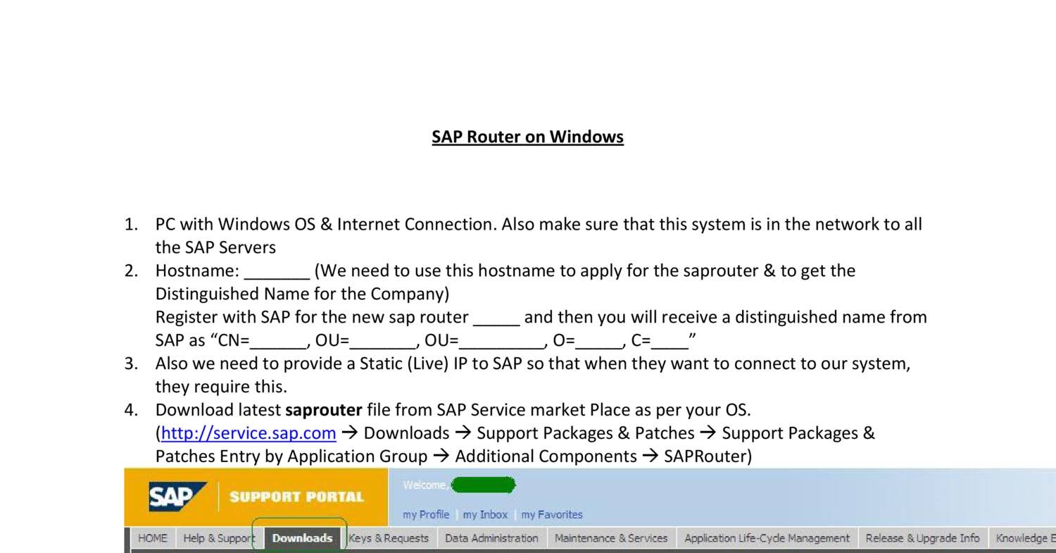 SAP Router on Windows.pdf | DocDroid