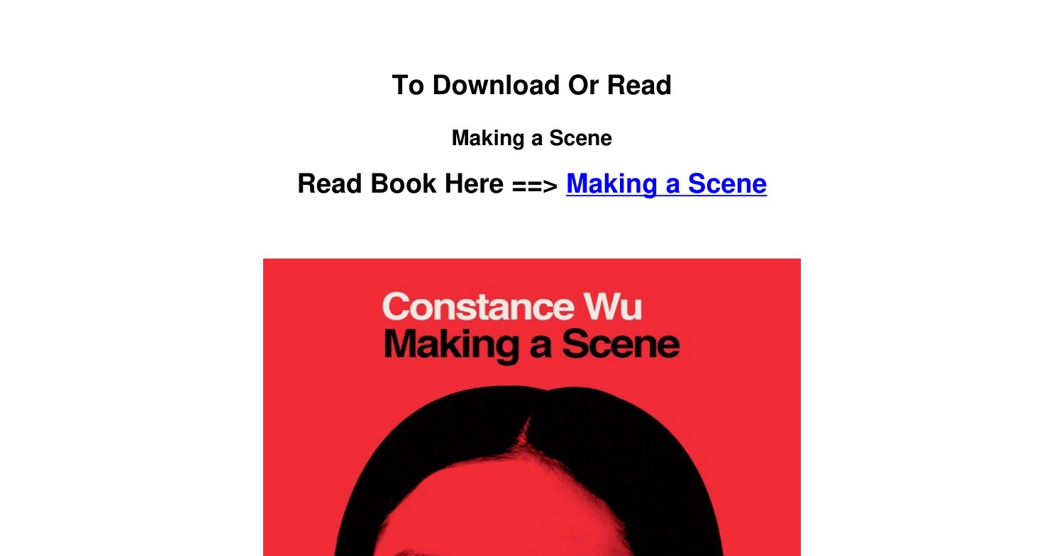 DOWNLOAD EPub Making a Scene by Constance Wu.pdf | DocDroid