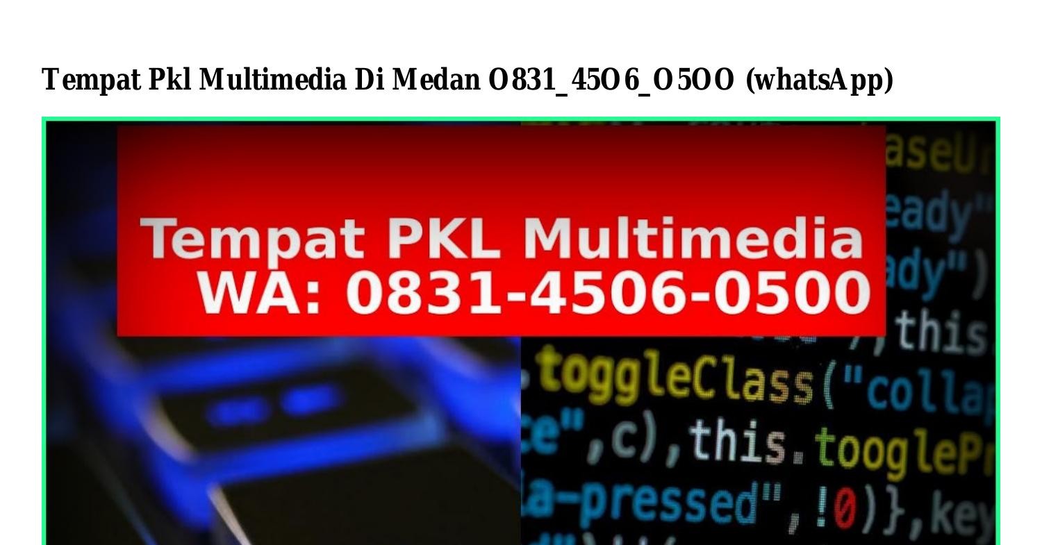 Tempat Pkl Multimedia Di Medan (1).pdf | DocDroid