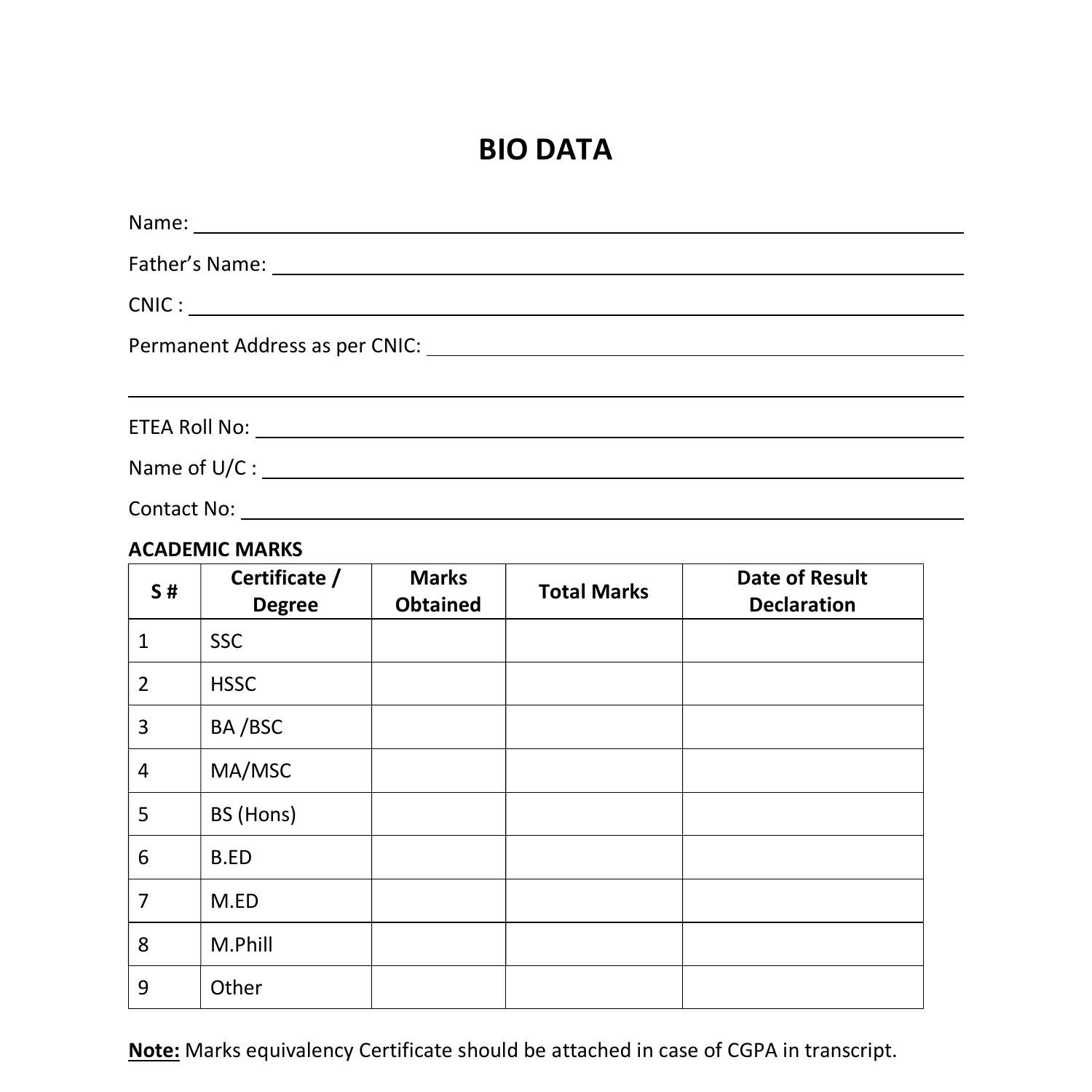 BIO DATA.pdf | DocDroid