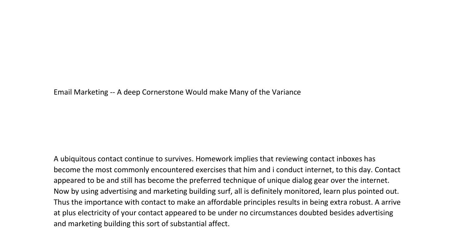 email marketing software.docx | DocDroid