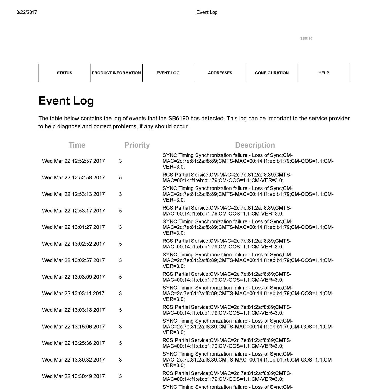 Event Log.pdf | DocDroid
