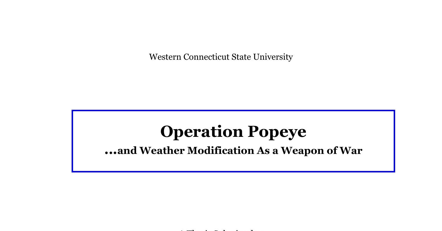 Operation Popeye Weather Modification.pdf | DocDroid