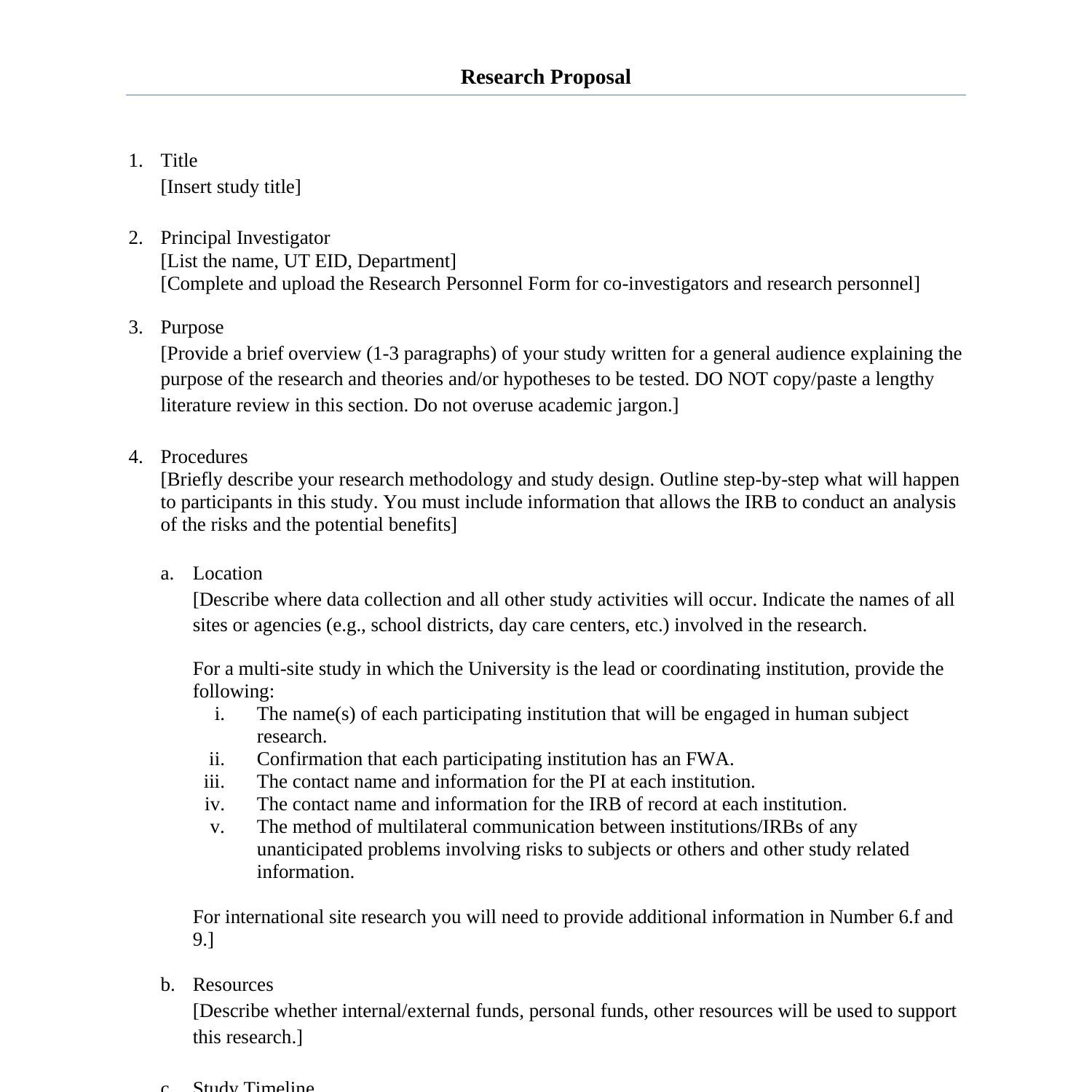 proposal texas univ.doc | DocDroid