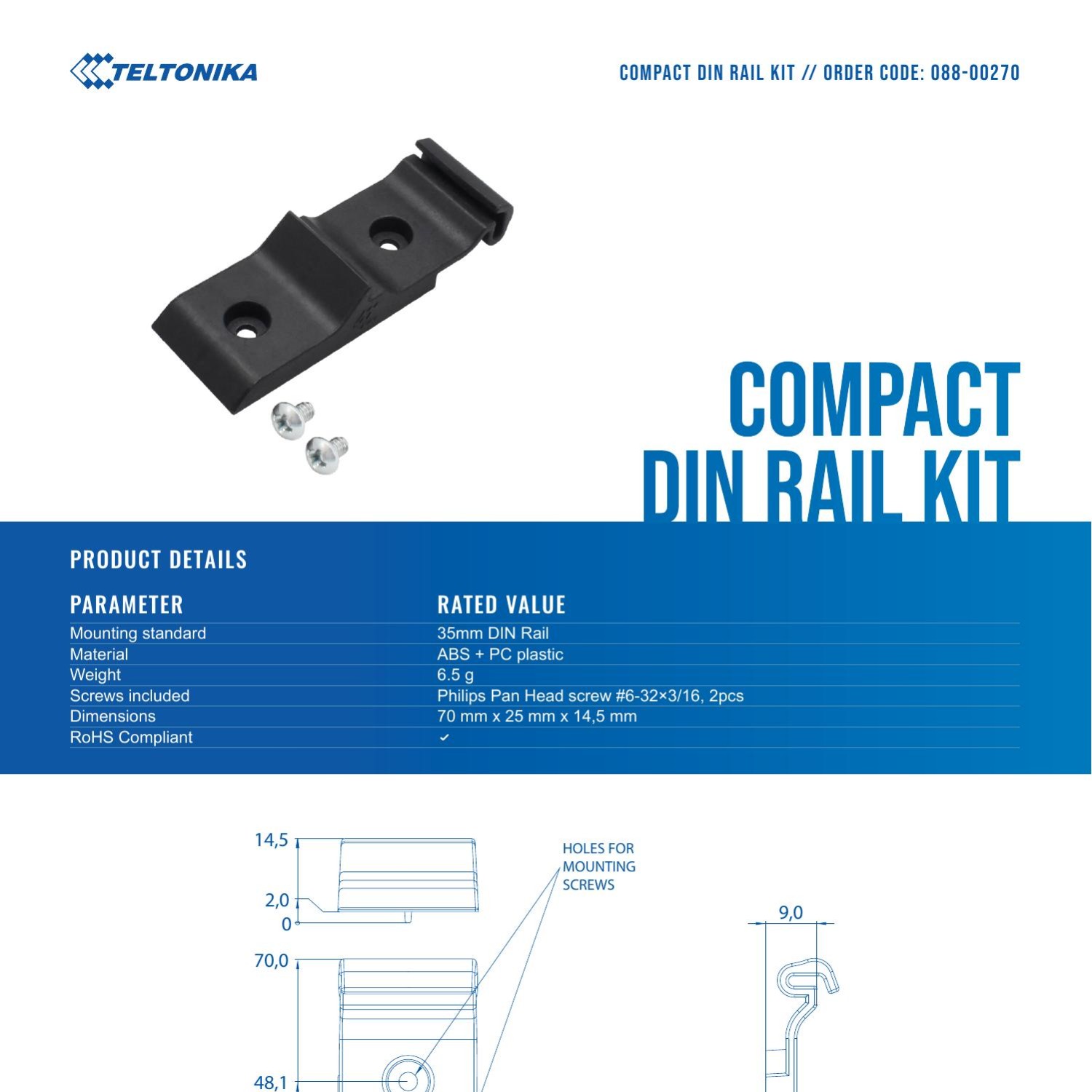Datasheet-Compact-Din-Rail-Kit-088-00270-v1.4.pdf | DocDroid