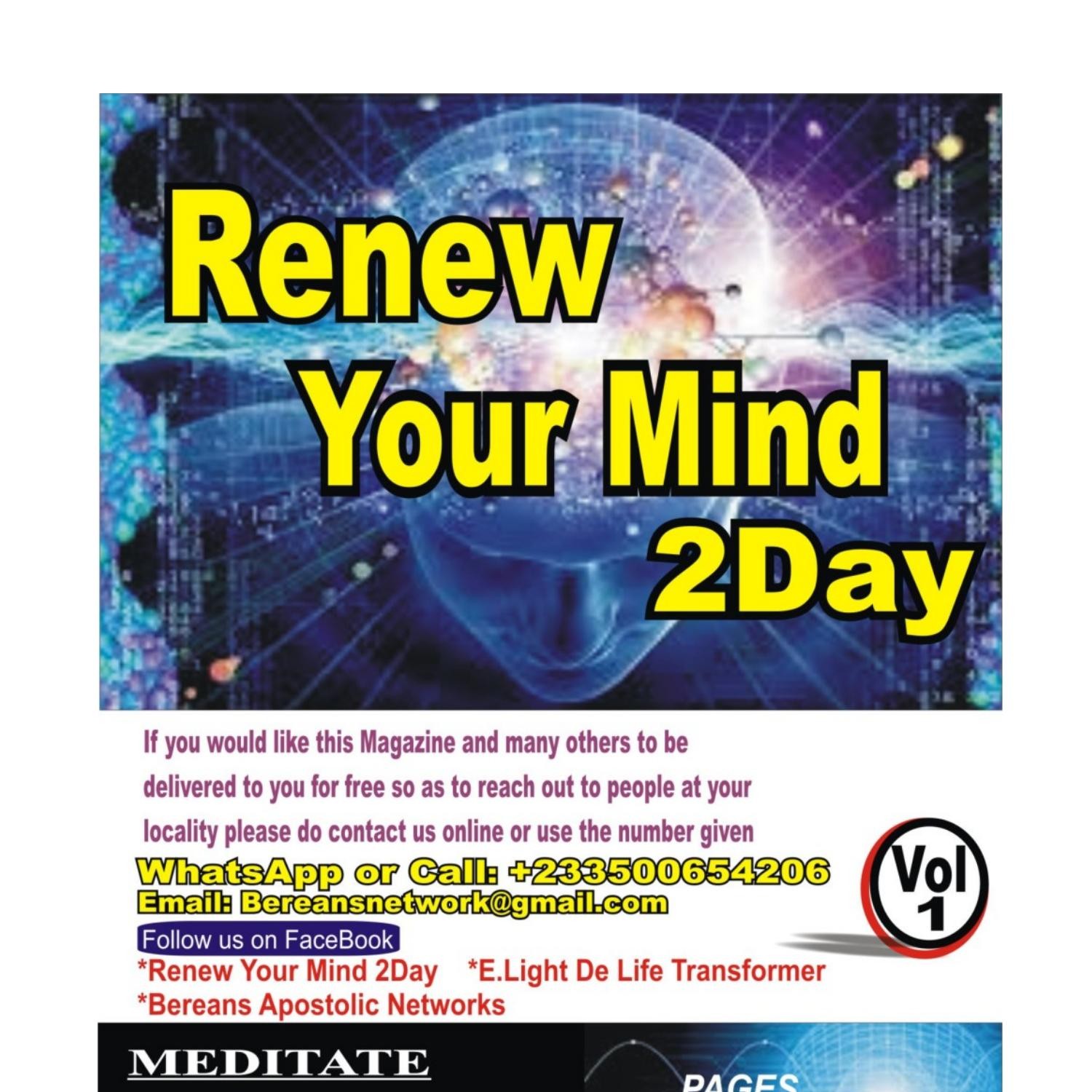 Renew Your Mind 2Day volume 1 by E Light.pdf | DocDroid