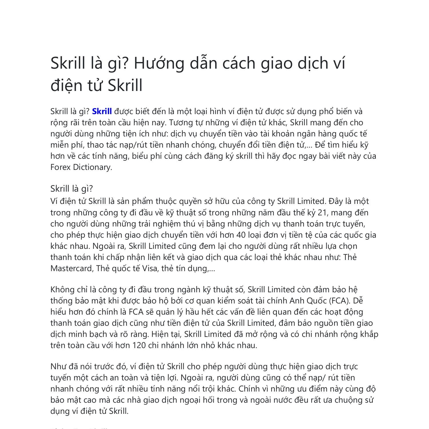 Skrill là gì.docx | DocDroid
