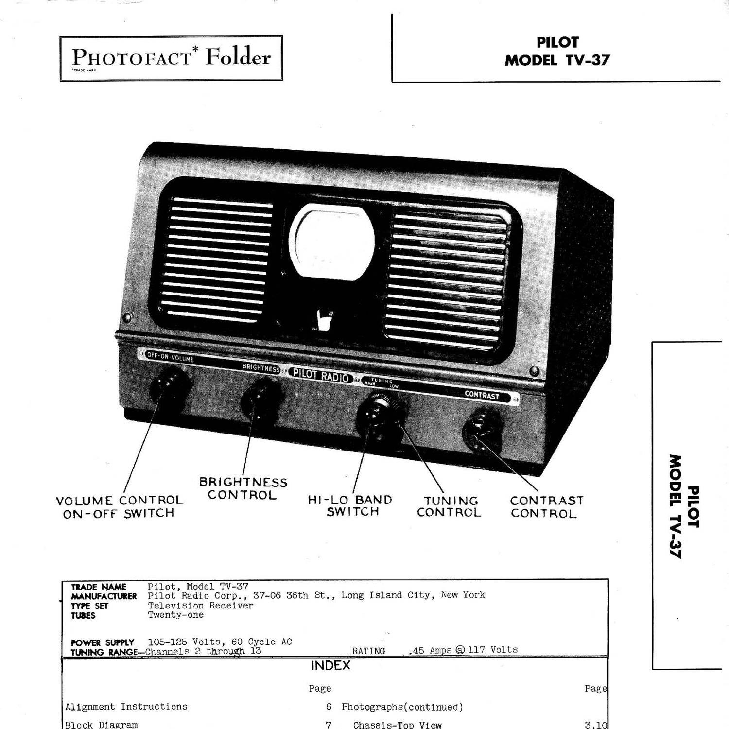 Pilot Model TV-37.pdf | DocDroid