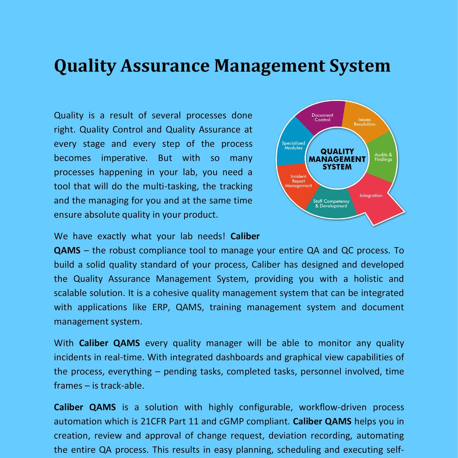 Quality Assurance Management System.pdf | DocDroid