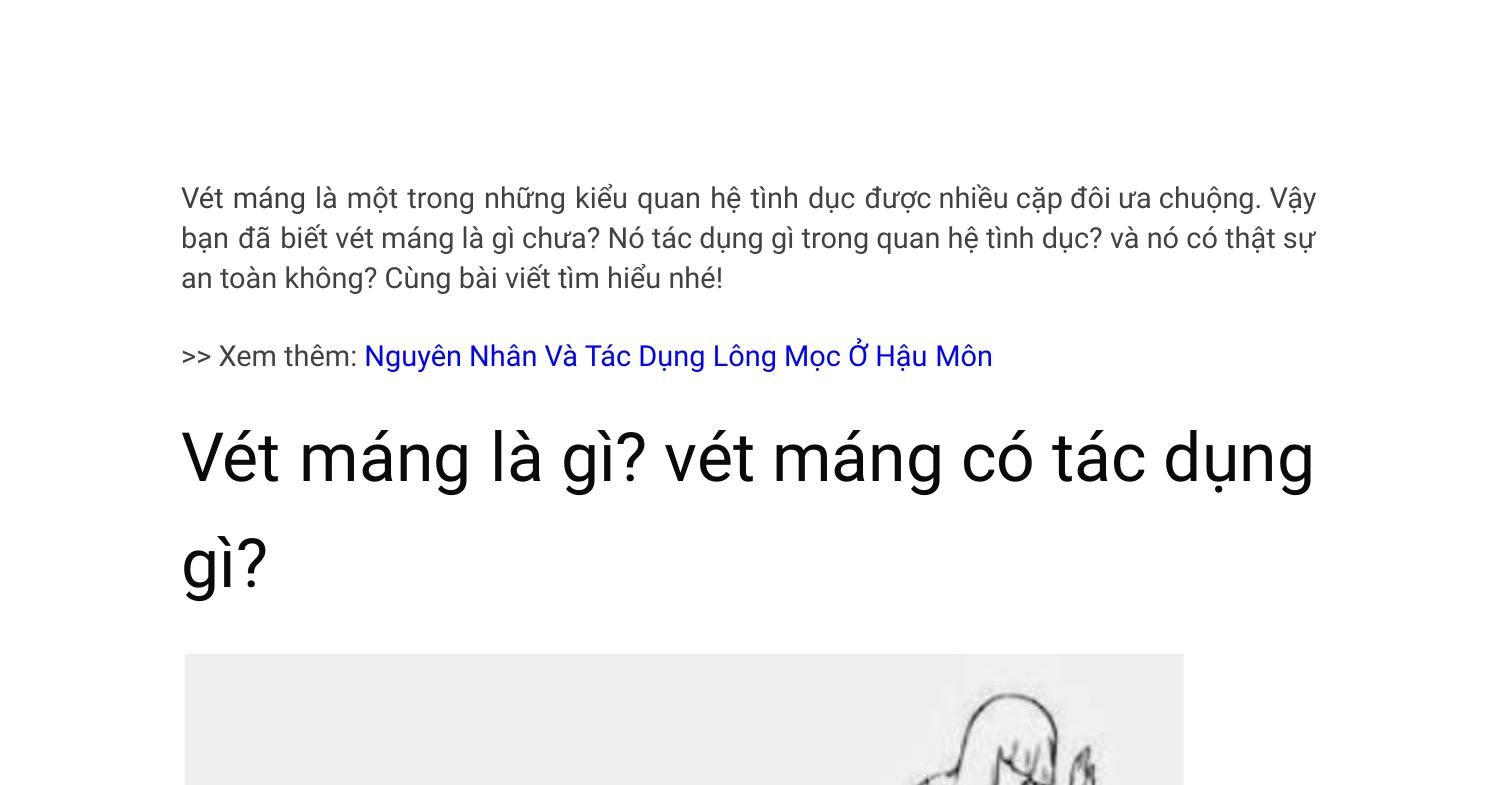 Vét Máng Là Gì_ Các Tư Thế Vét Máng Khiến Nàng Mê.pdf | DocDroid