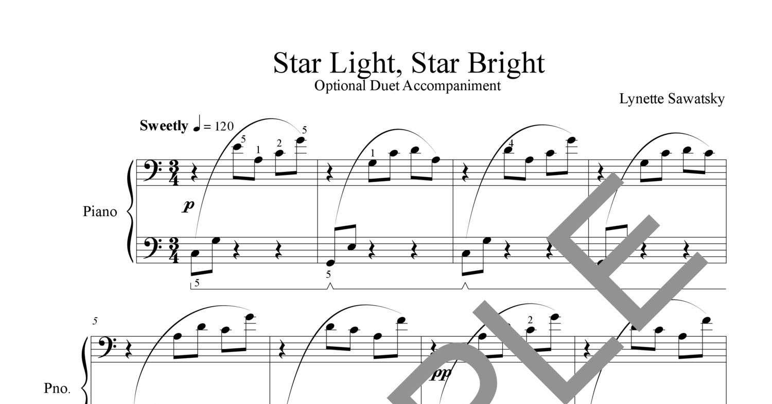 Star Light, Star Bright (duet accompaniment) - Sample Page.pdf | DocDroid
