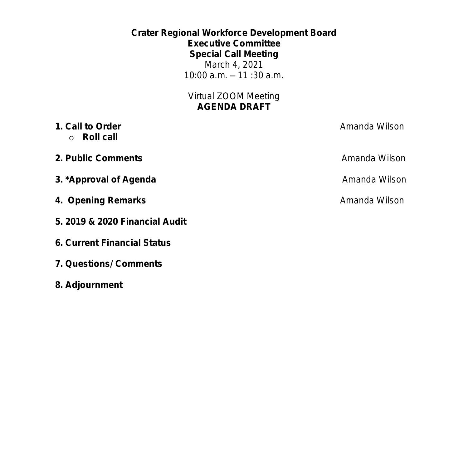 Executive Committee Meeting Agenda.docx | DocDroid