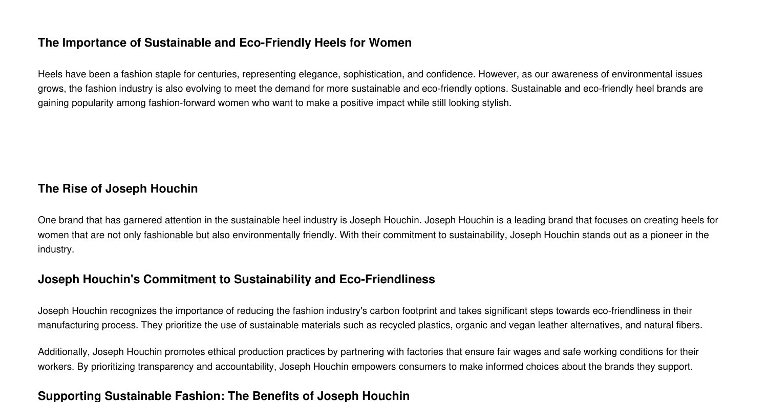 Spotlight on Sustainable and Eco-Friendly Heel Brands.pdf | DocDroid
